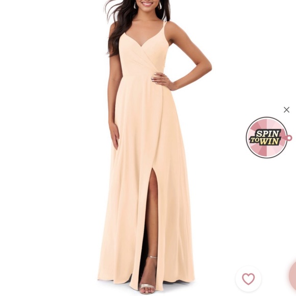 Azazie | Dresses | Azazie Size 2 Pearl Pink Bridesmaid Dress | Poshmark